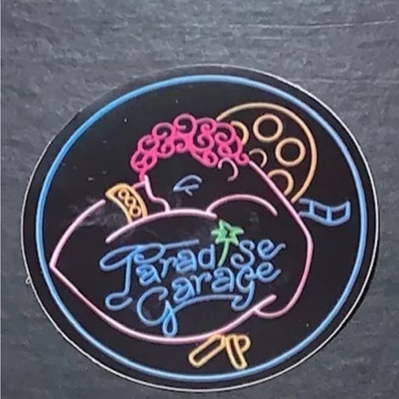 Paradise Garage | Design | Paradise Garage Sticker Vinyl 98s Decal High ...